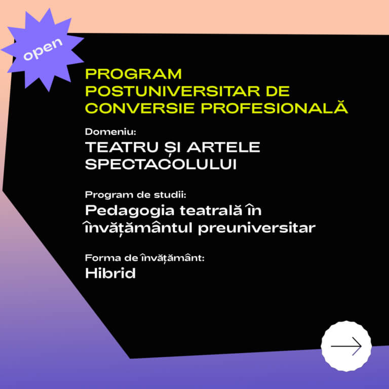 Admitere UNATC – Universitatea Nationala de Arta Teatrala si ...